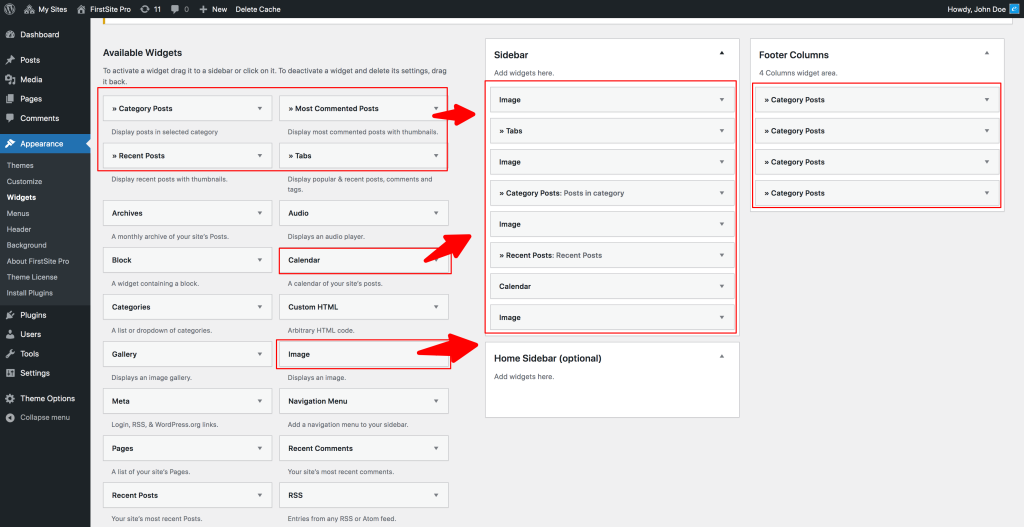 FirstSite Pro Theme Documentation - WPEnjoy