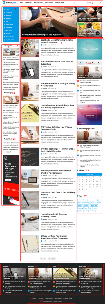 BlogRank Theme Documentation - WPEnjoy