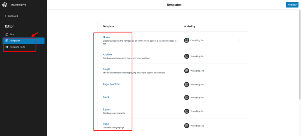 VisualBlog Pro Theme Documentation - WPEnjoy